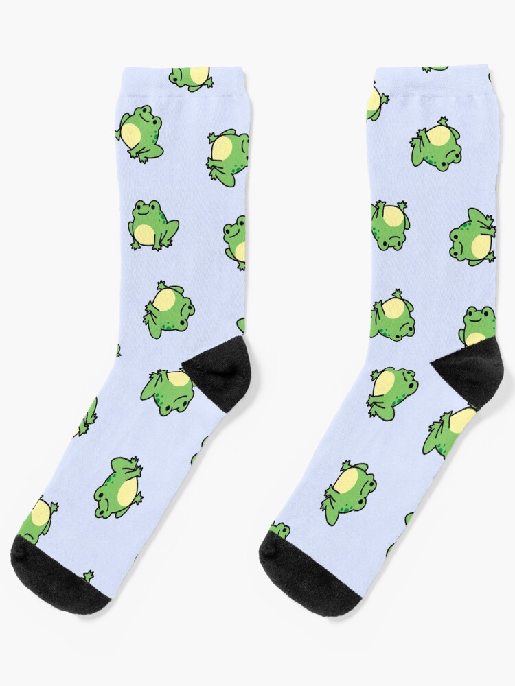 "Frog" Socks for Sale by littlemandyart | Redbubble