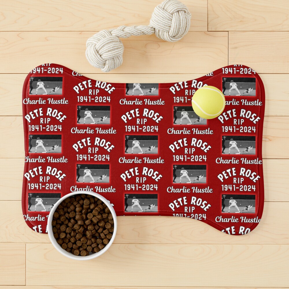 "RIP Pete Rose" Sticker for Sale by WoodburyLake | Redbubble