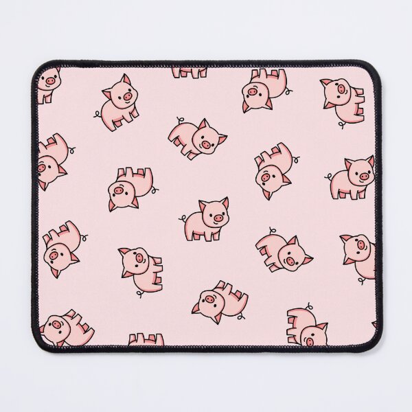 "Pig" Mouse Pad for Sale by littlemandyart | Redbubble