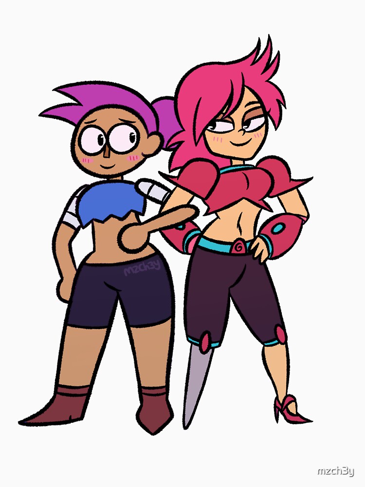 "enid and red action" T-shirt for Sale by mzch3y | Redbubble | enid t ...