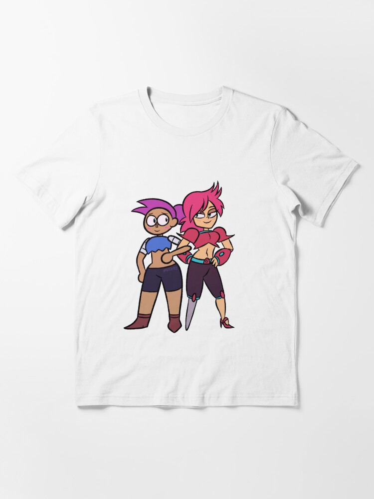 "enid and red action" T-shirt for Sale by mzch3y | Redbubble | enid t ...