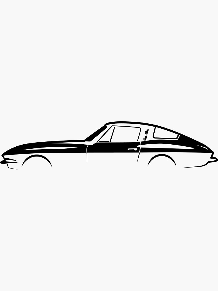"The Corvette - C2 series (1963 - 1967) " Sticker for Sale by ...