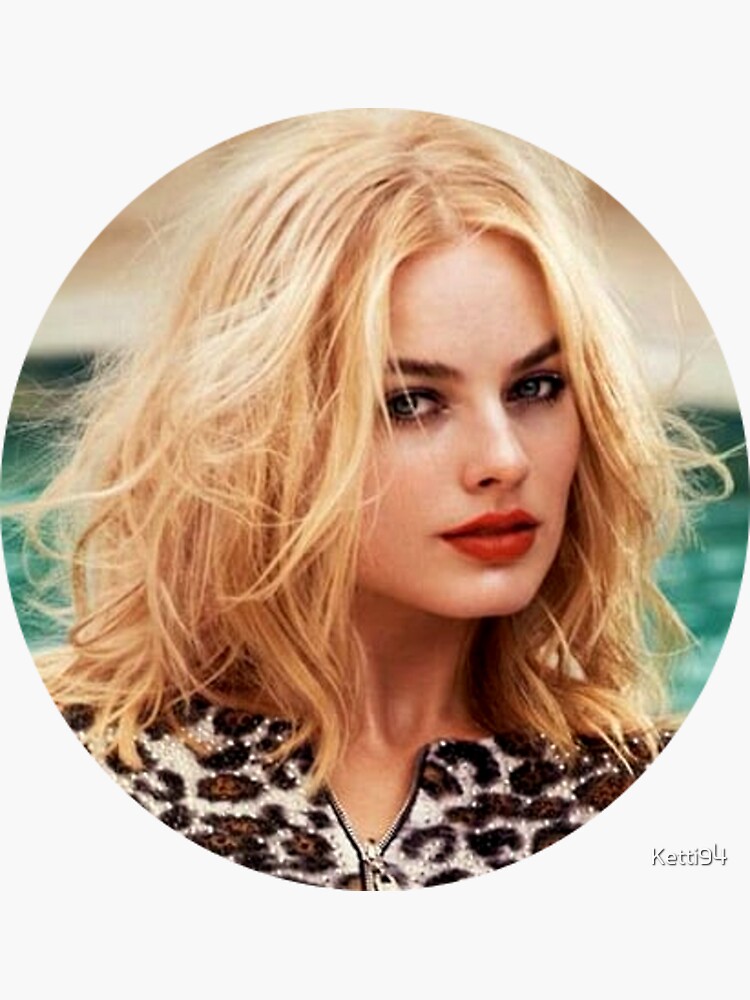"Margot Robbie" Sticker for Sale by Ketti94 | Redbubble