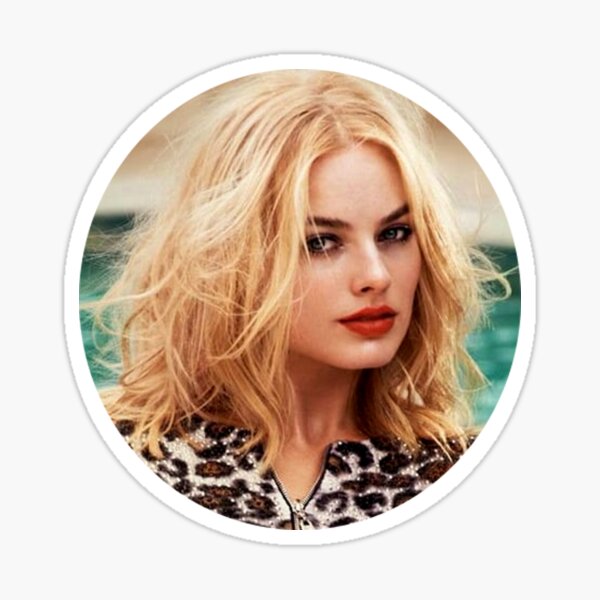 "Margot Robbie" Sticker for Sale by Ketti94 | Redbubble