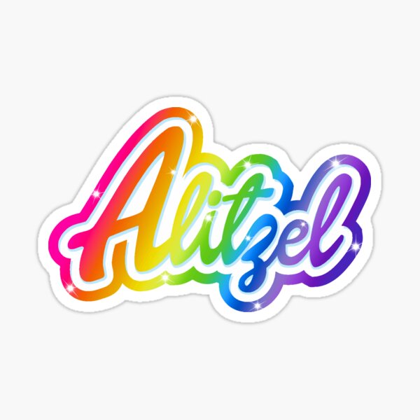 "Alitzel Rainbow" Sticker for Sale by cmcardenas23 | Redbubble