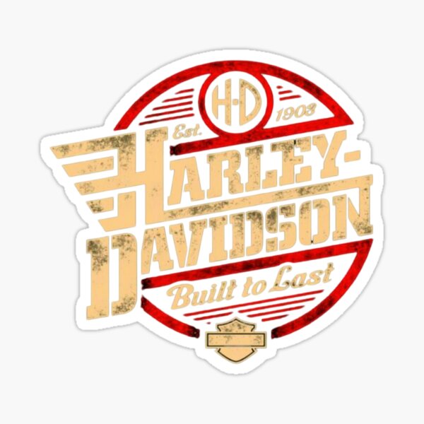 "Harley Davidson" Sticker by Dyl0098 | Redbubble