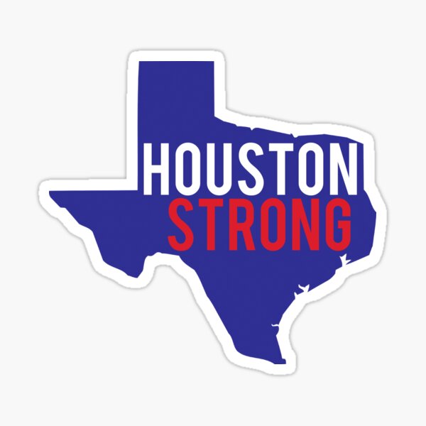 "Houston Strong H-Town Proud Houstonian Design" Sticker for Sale by ...