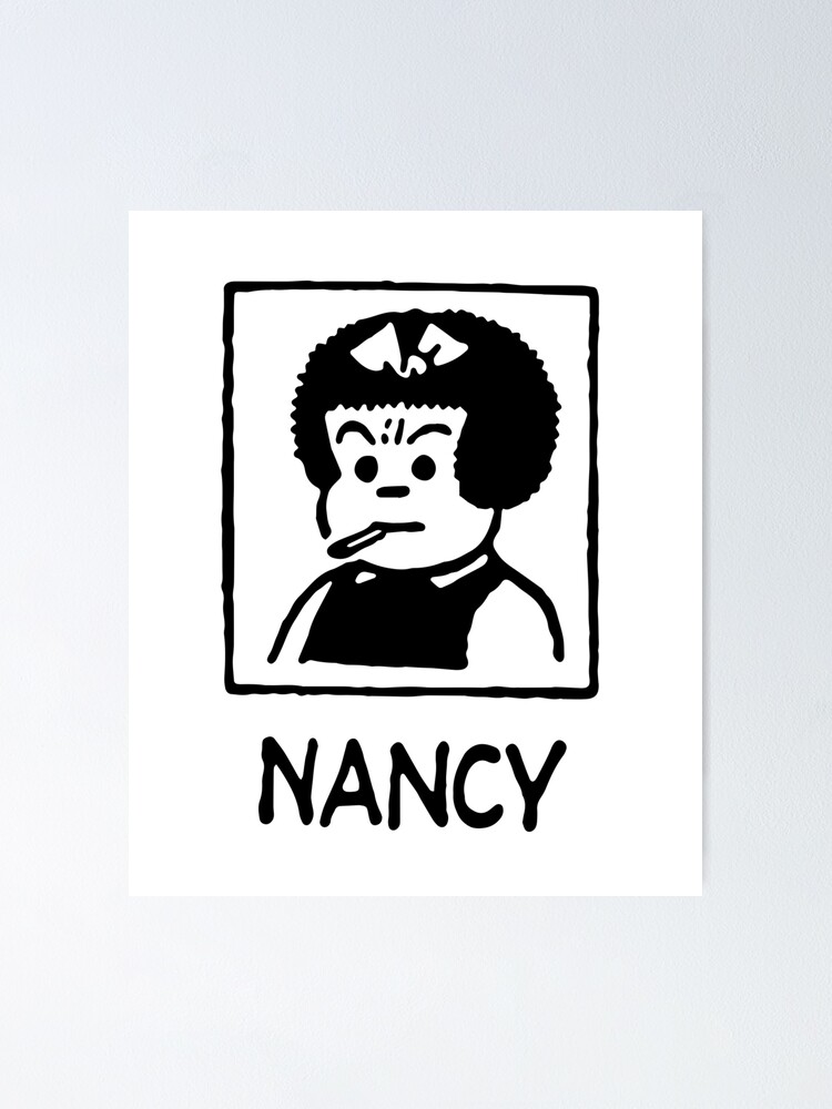 "Nancy Smoking" Poster for Sale by ChickenFund | Redbubble