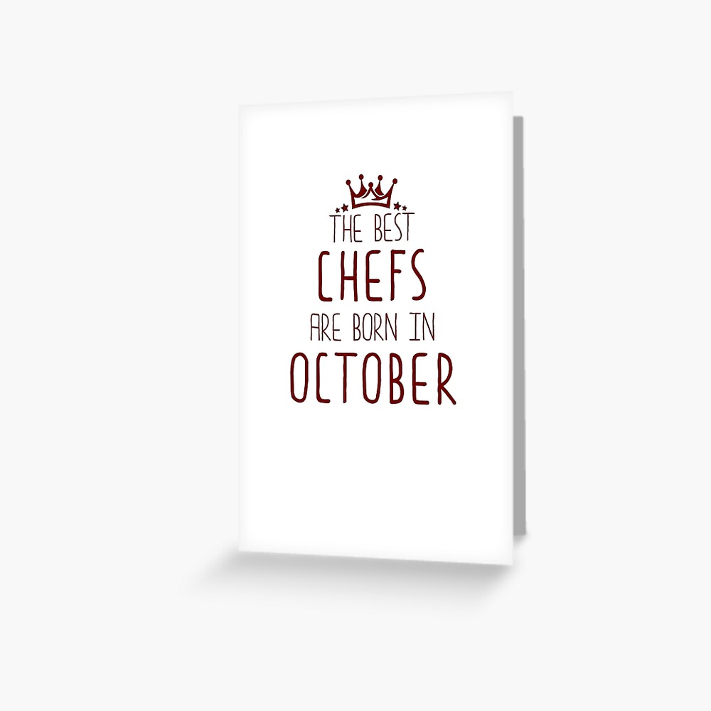 "Best Chef" Greeting Card by MakiMadjija | Redbubble