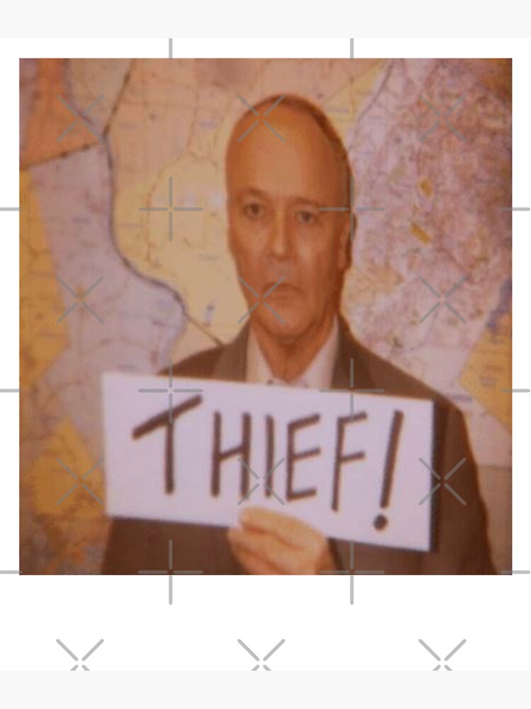"Creed the Thief" Sticker for Sale by katiabattistoni | Redbubble