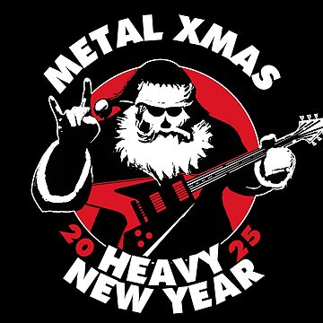 "Metal Christmas And Heavy New Year 2025 | Heavy Metal Santa Claus ...