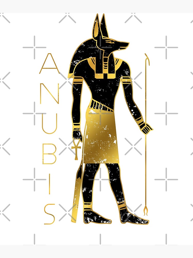 Dibujo Del Dios Egipcio Anubis