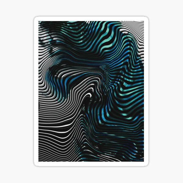 "FLUX 2" Sticker for Sale by justin-cyberart | Redbubble
