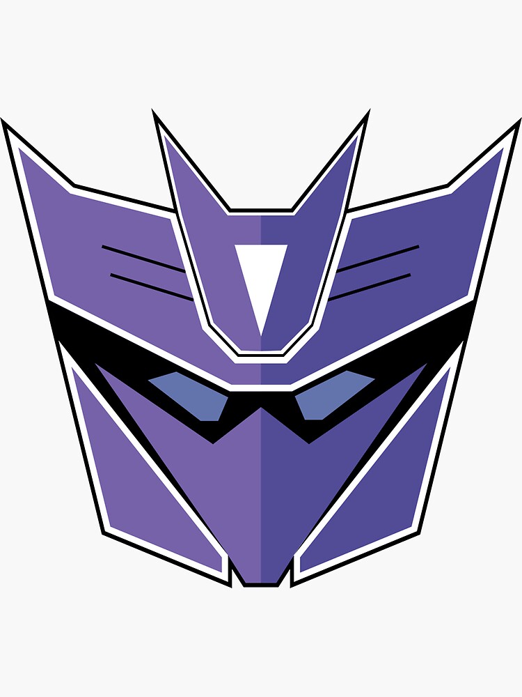 "MINT CONDITION MEGATRONUS PRIME DECAL 1ST EDITION" Sticker for Sale by ...