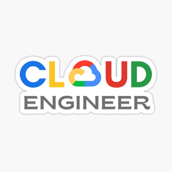 "Google Cloud Engineer Collection - GCP " Sticker by IamCertified ...