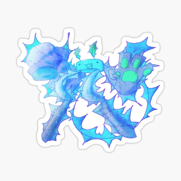 "BFDI TPOT Bracelety" Sticker for Sale by Dyskrasit-kat | Redbubble