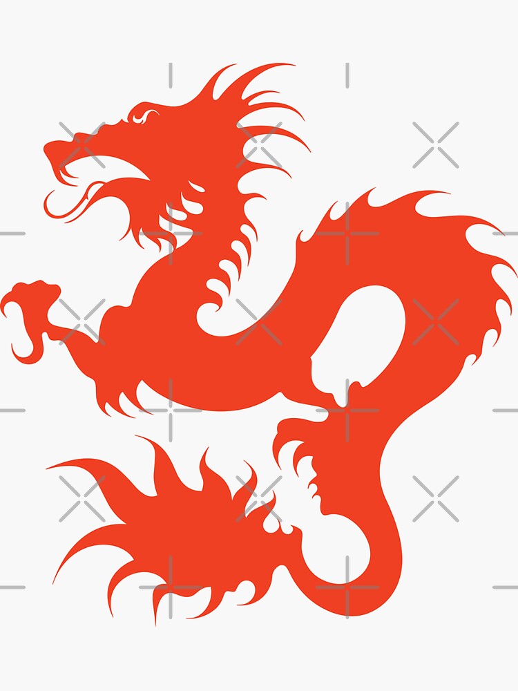 "Dean Blunt ZUSHI Dragon" Sticker for Sale by aalb1n | Redbubble