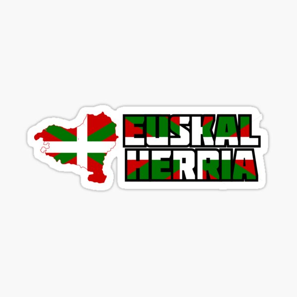 "The Basque Country" Sticker by HAKVS | Redbubble