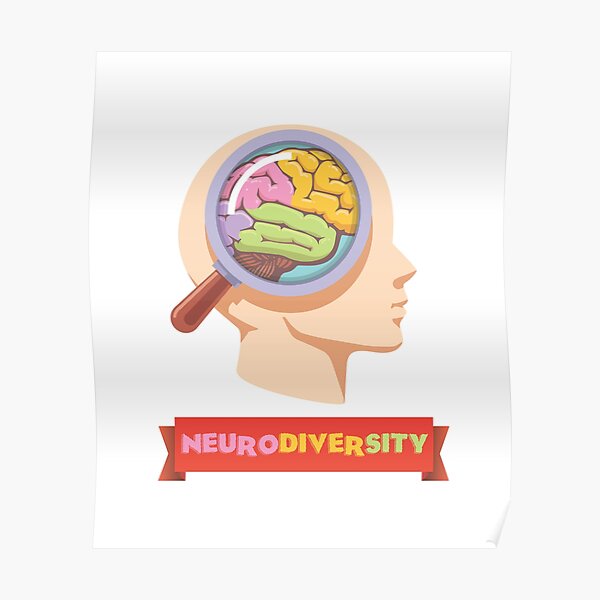 Neurodiversity Posters | Redbubble