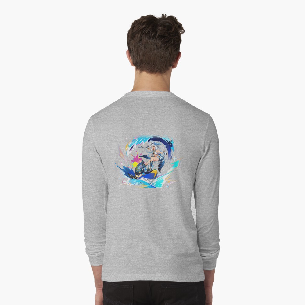 "Mualani Genshin Splash Art" Sticker for Sale by kazatodoesart | Redbubble