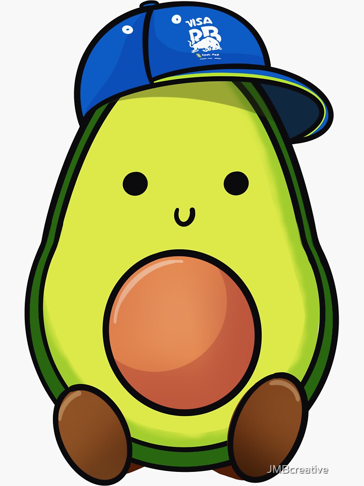"Daniel Ricciardo as ‘Daniel Avocado’" Sticker for Sale by jen-erally | Redbubble