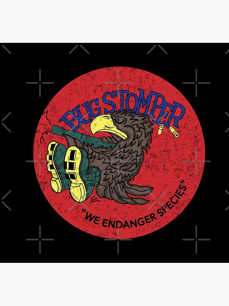 "Bug Stomper - Sulaco Dropship Original Distressed Logo" Photographic ...