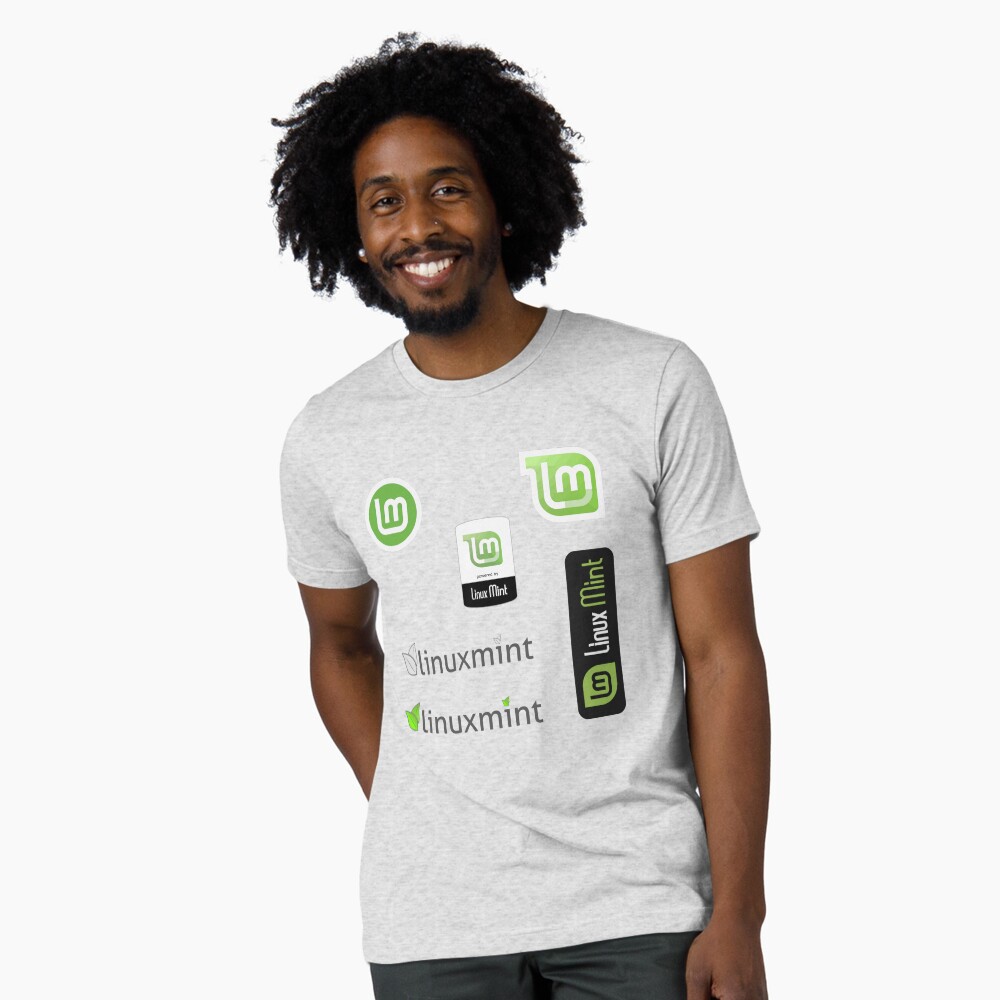 "linux mint sticker set" Sticker by yourgeekside | Redbubble