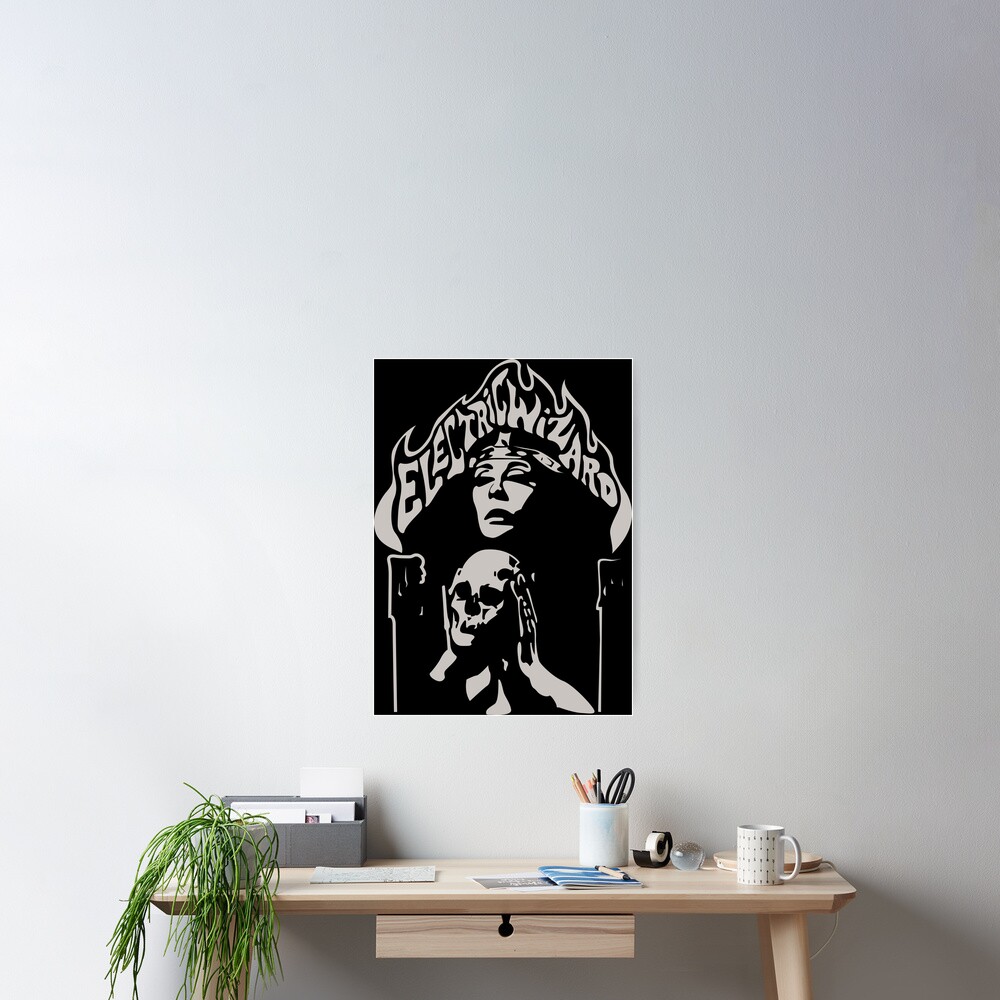"Electric Wizard" Poster for Sale by MetalMania | Redbubble