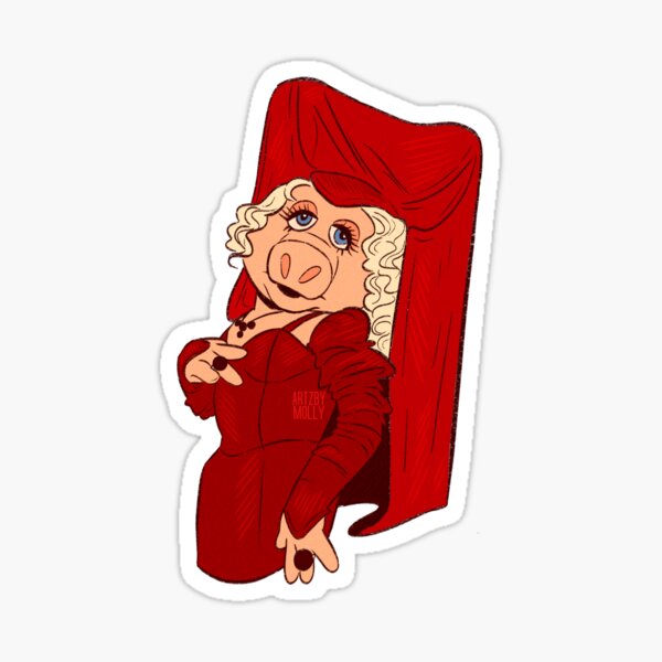 "good luck babe muppet" Sticker for Sale by Mawlibella | Redbubble