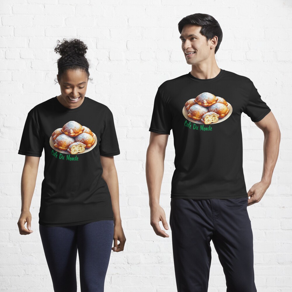 "Cafe Du Monde New Orleans Beignet" Sticker for Sale by mvalleyart ...