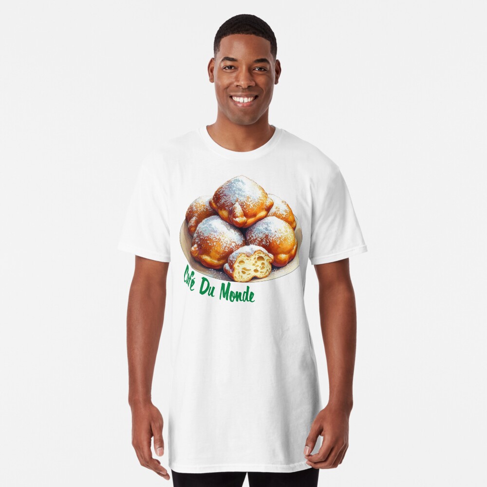 "Cafe Du Monde New Orleans Beignet" Sticker for Sale by mvalleyart ...