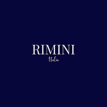 "RIMINI Italia" Sticker for Sale by BjornLundstrom | Redbubble