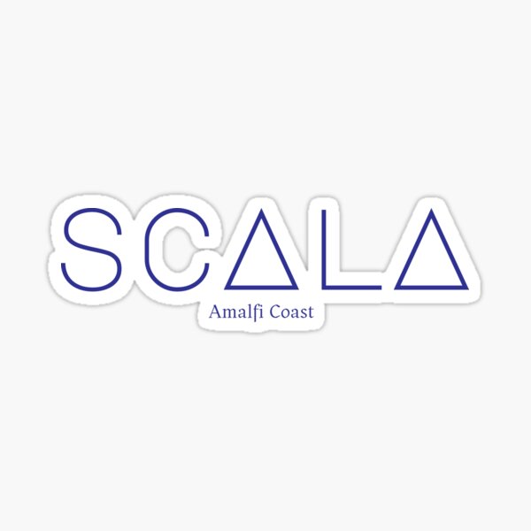 "SCALA Amalfi Coast" Sticker for Sale by BjornLundstrom | Redbubble