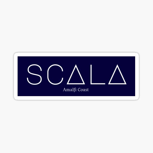 "SCALA Amalfi Coast" Sticker for Sale by BjornLundstrom | Redbubble