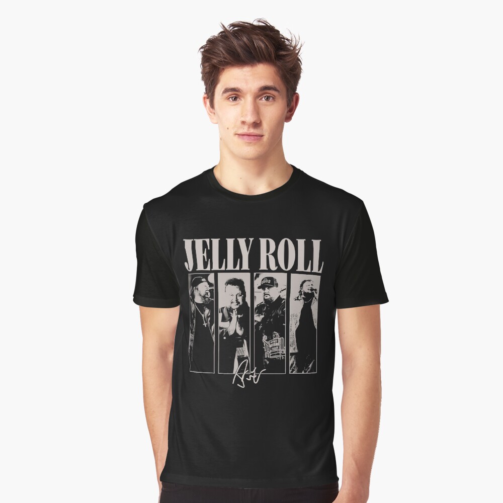 "Jelly Roll Rapper Retro" Poster for Sale by evenliuphotoart | Redbubble