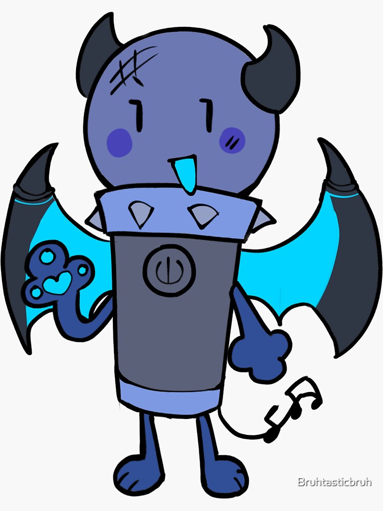 "[Inanimate Insanity] Evil Microphone " Sticker for Sale by ...