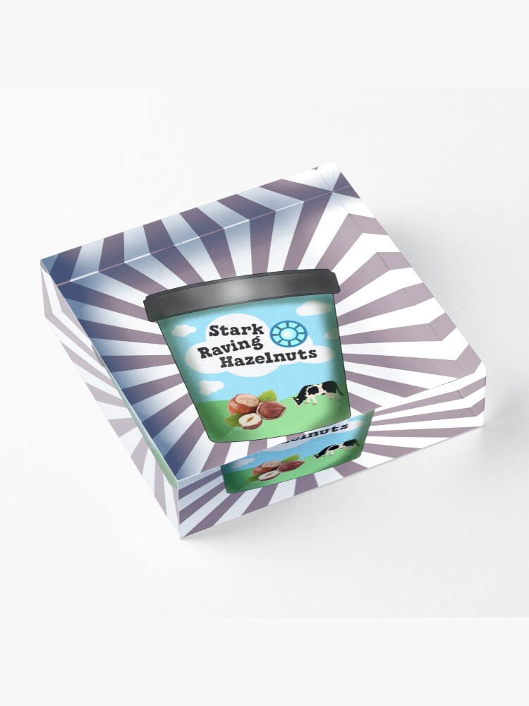 "Stark Raving Hazelnuts" Acrylic Block for Sale by justanerd | Redbubble
