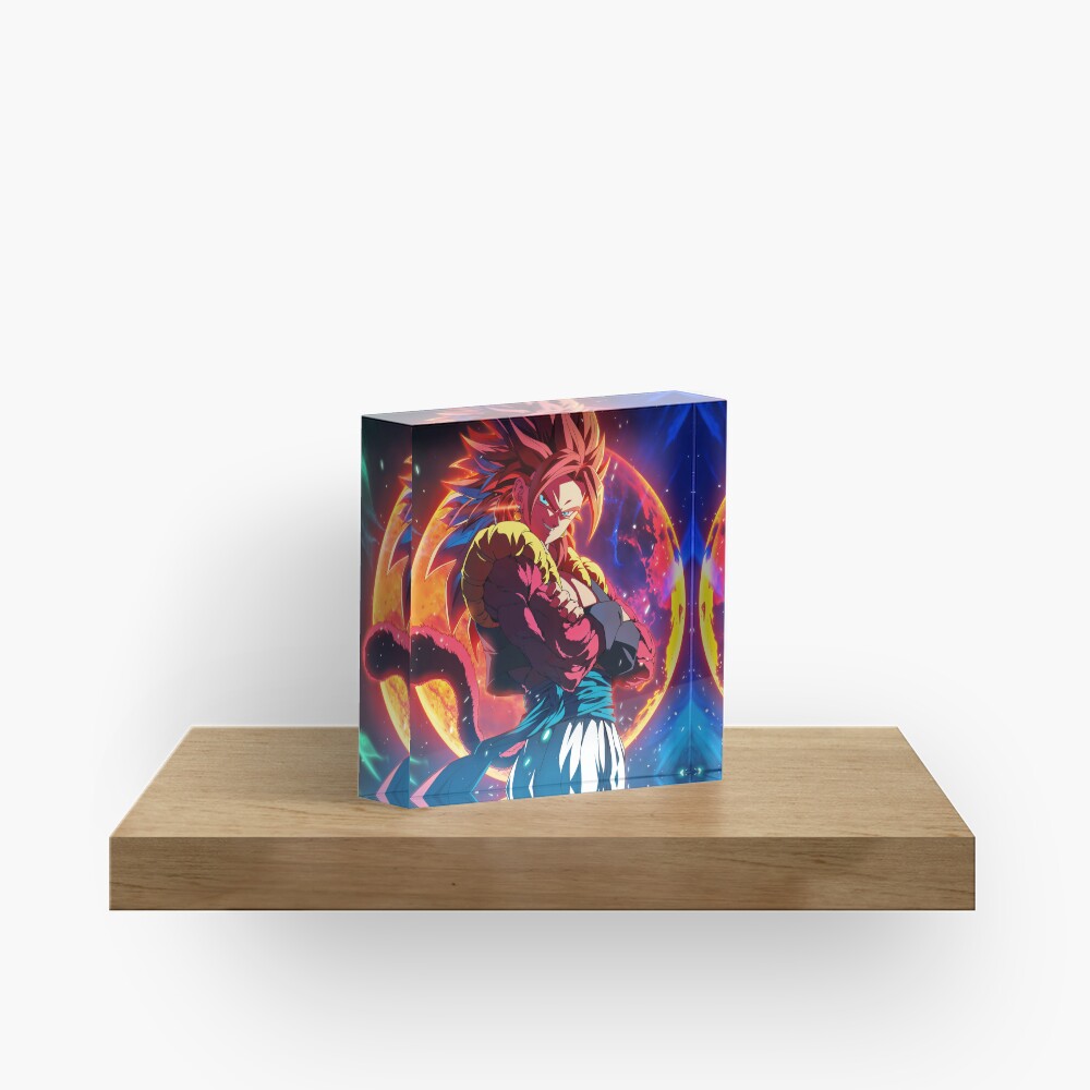 "Gogeta SSJ4: The Primal Warrior" Poster for Sale by novanoxone | Redbubble