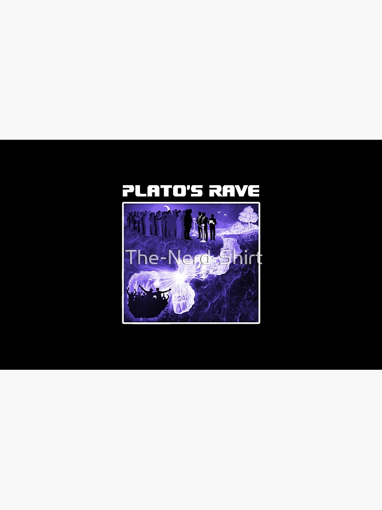 "Plato's Rave - Allegory of the Cave - Philosophy Shirt" Kaffeebecher ...