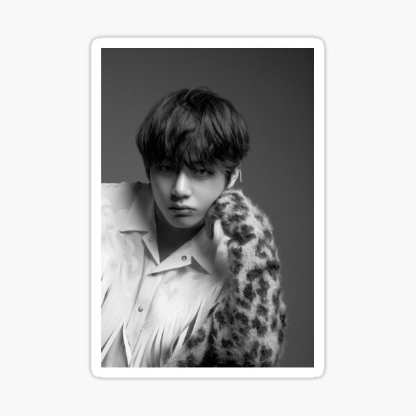 "BTS V" Sticker for Sale by ZeroKara | Redbubble