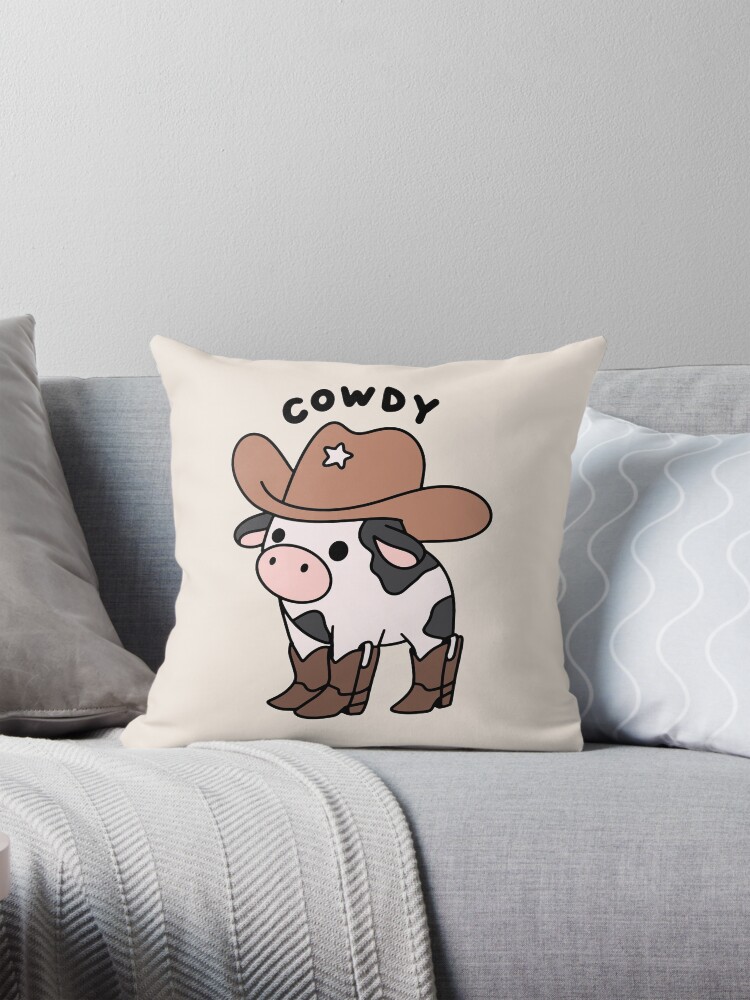 "Cowdy" Sticker for Sale by WildRoseHeart | Redbubble