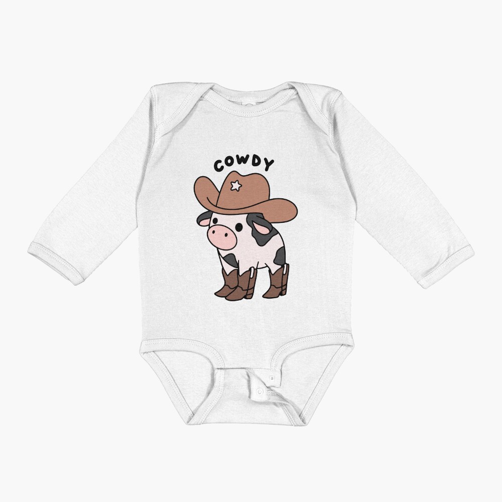 "Cowdy" Sticker for Sale by WildRoseHeart | Redbubble