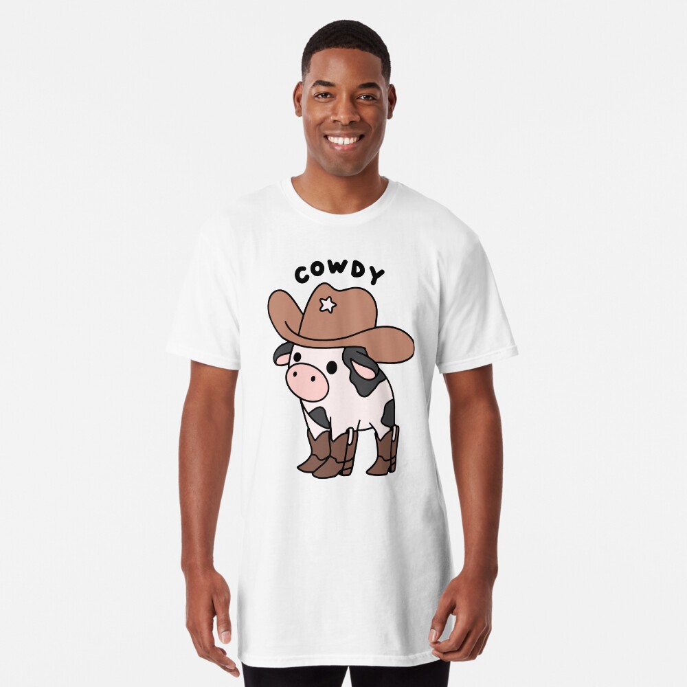"Cowdy" Sticker for Sale by WildRoseHeart | Redbubble