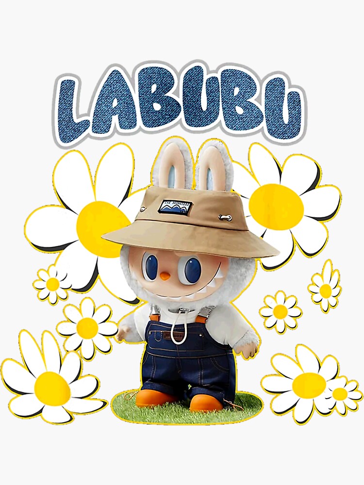 "Cute Labubu Flowers For Kids, For Girls, Funny Labubu Lover Gift ...