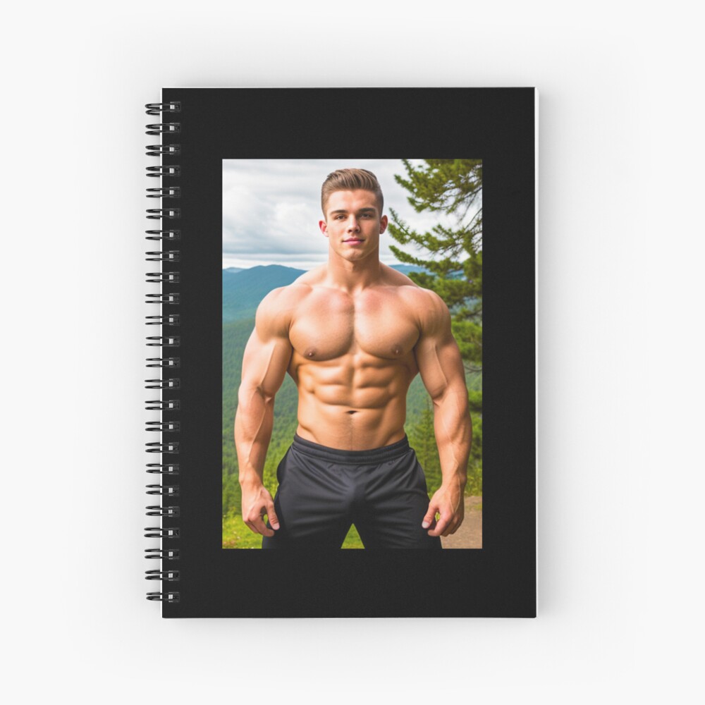 "Park Ranger Bodybuilder in Black Shorts Second Image" Sticker for Sale ...