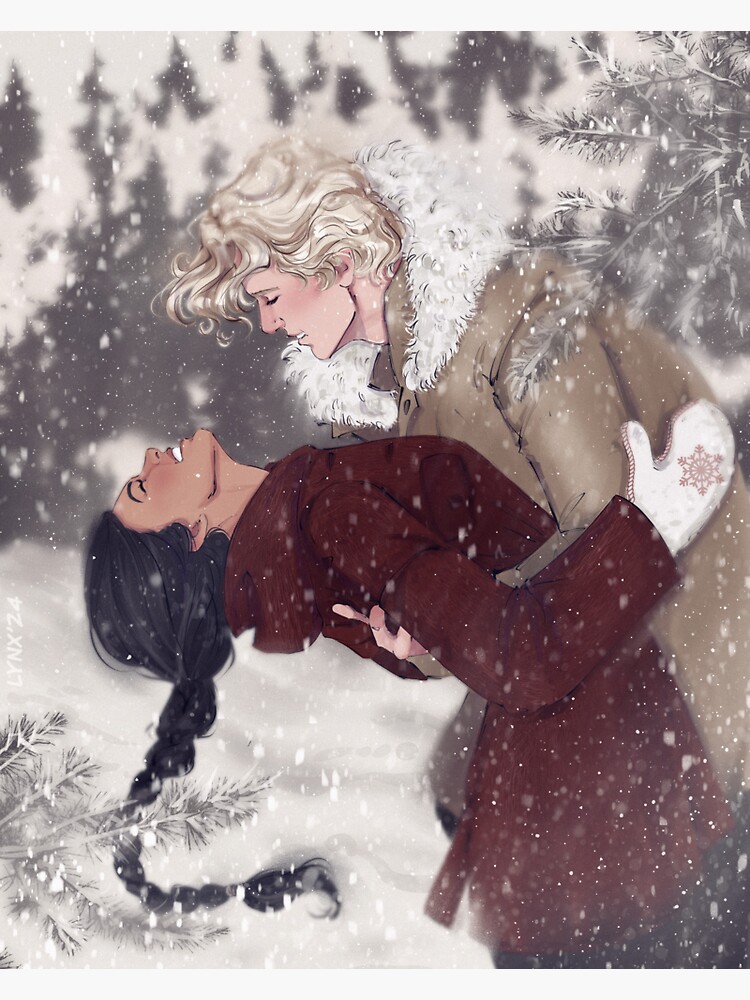 "Winter" Sticker for Sale by littlelynx12 | Redbubble