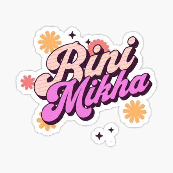 "BINI Mikha" Sticker for Sale by AissTee | Redbubble