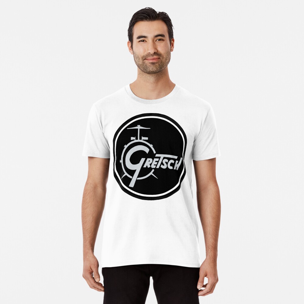 "Vintage Gretsch - drum kit circle logo " Sticker for Sale by Kludoman ...