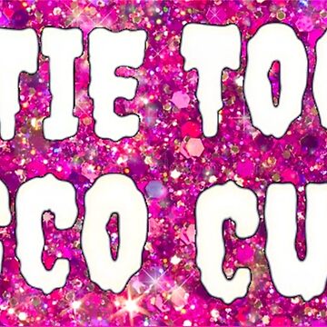 "Hootie Tootie Disco Cutie Pink" Sticker for Sale by Jessica Gilbertson ...