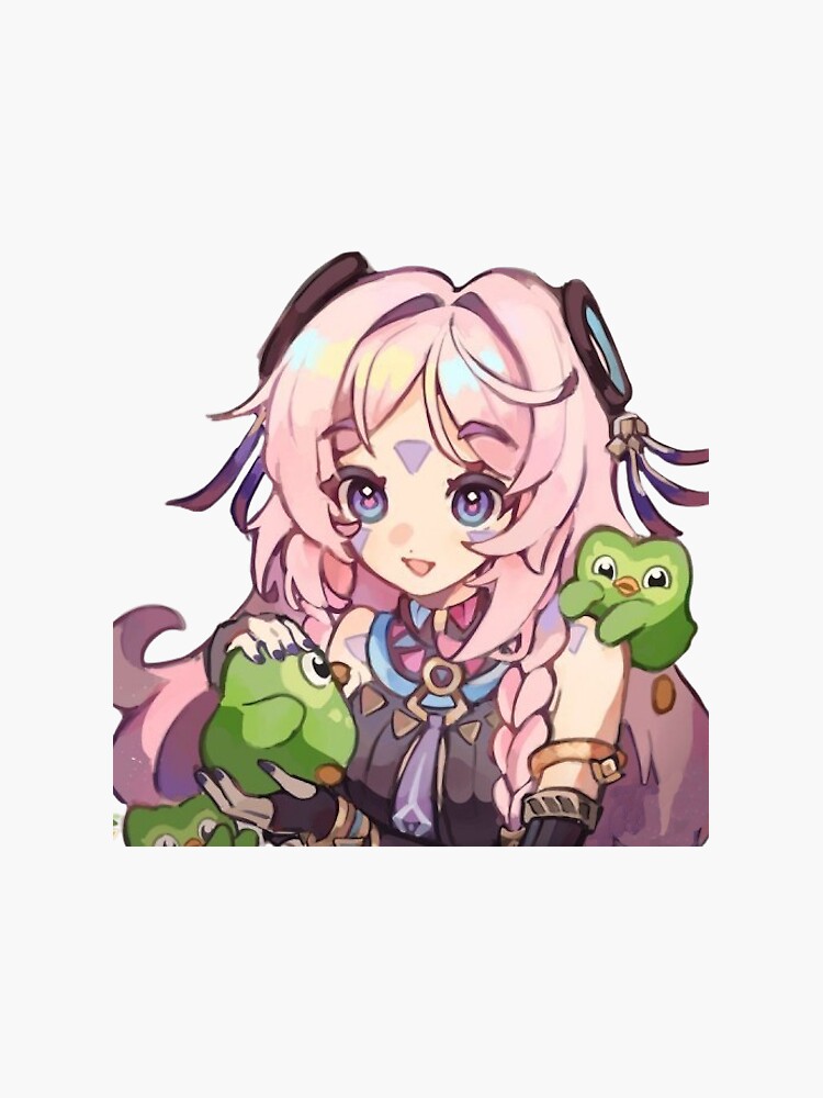 "genshin citlali kawaii" Sticker for Sale by LucioFarrell | Redbubble